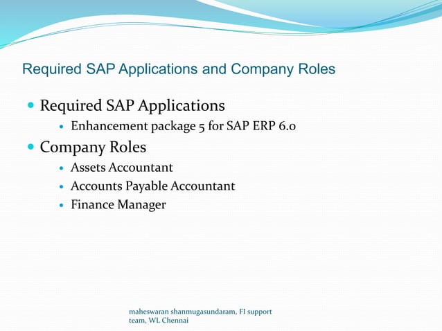 SAP FIXED ASSETS ACCOUNTING | PPTX