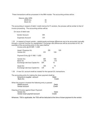 Sap fi accounting_entries_in_detail_10_g | PDF