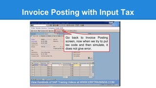 SAP FI/CO - Challenges in SAP AP Invoice Posting | PPTX