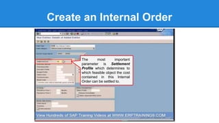 SAP FICO - Why SAP uses Internal Orders? | PPTX