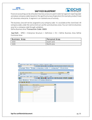 Sap fico blueprint 2017 final Anilkumar chowdary | DOCX