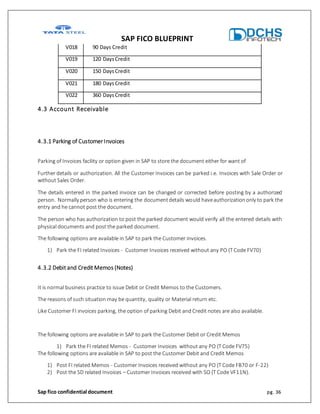 Sap fico blueprint 2017 final Anilkumar chowdary | DOCX