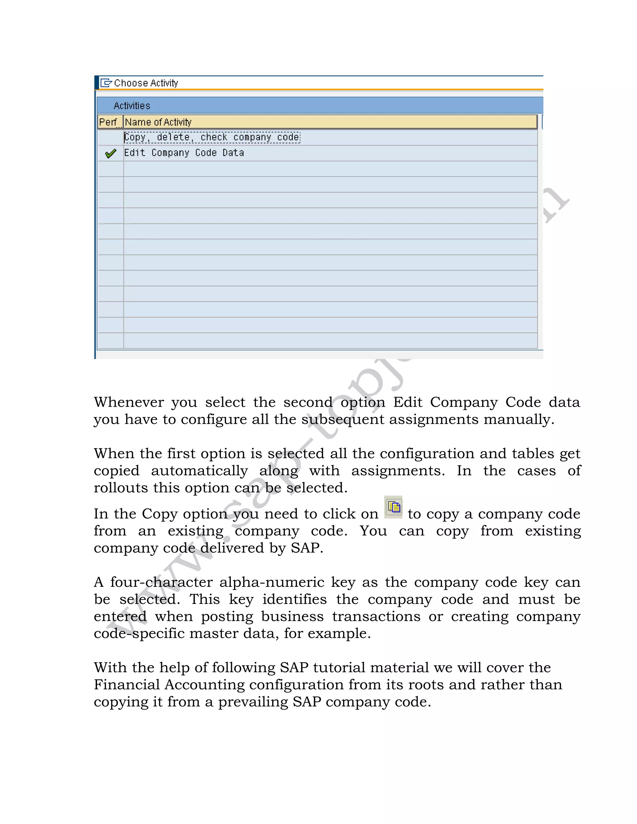 Sap fico configuration | PDF