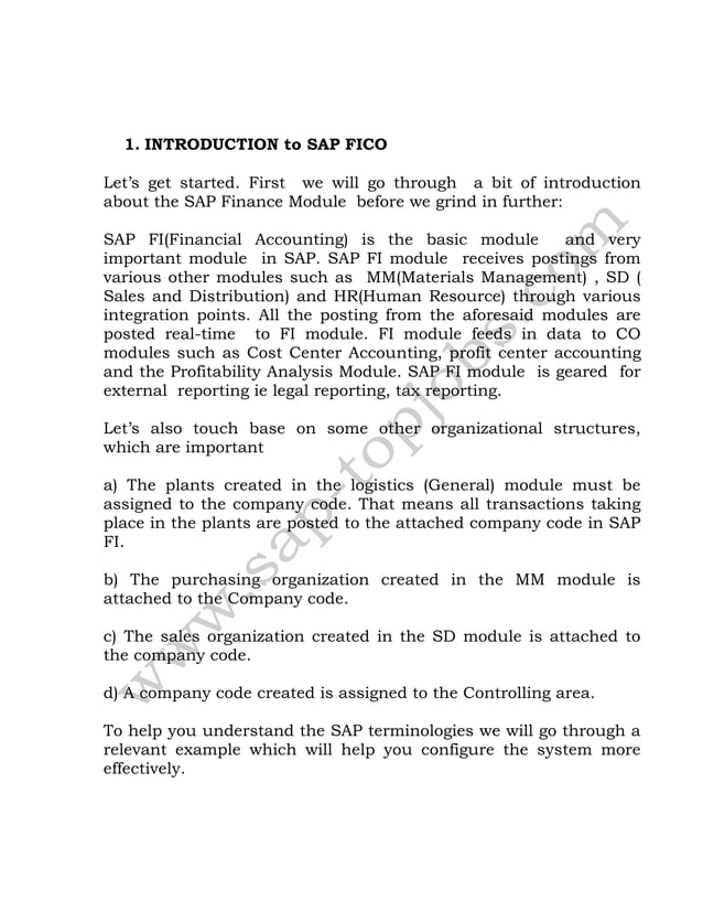 Sap fico configuration | PDF | Business Accounting & Finance | Business