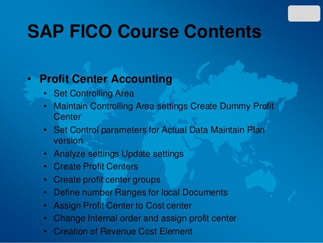 SAP FICO Course Content and Introduction to FICO