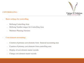 SAP FICO Training Material PPT | PPTX