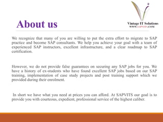 SAP FICO Training Material PPT | PPTX