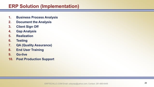 Sap fico demo presentation | PPTX | Databases | Computer Software and ...