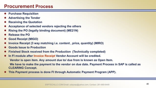 Sap fico demo presentation | PPTX | Databases | Computer Software and ...