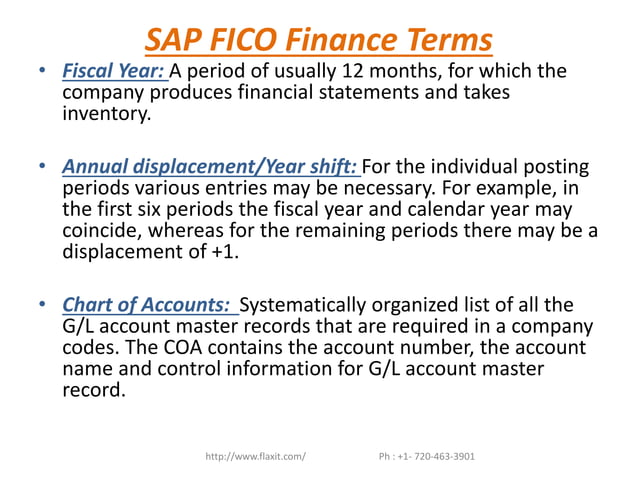 Sap fico finance terms | PPTX | Business Accounting & Finance | Business