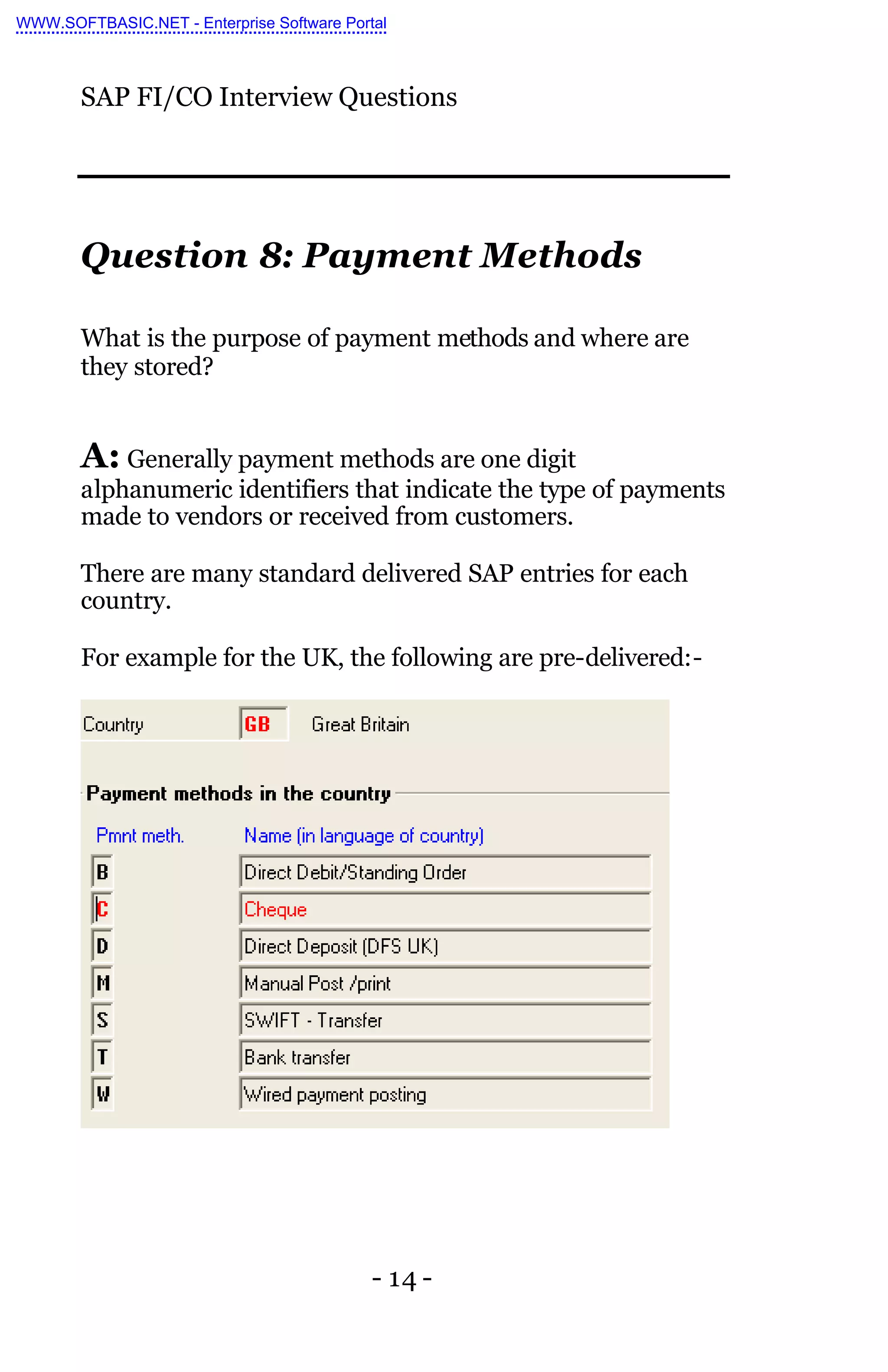 Sap fico interview_questions_preview | PDF