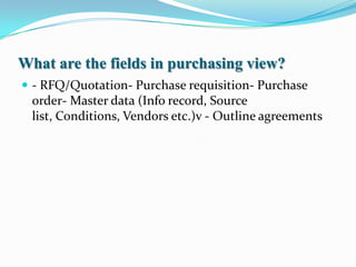 SAP FICO Interview Questions By Garudatrainings | PPTX