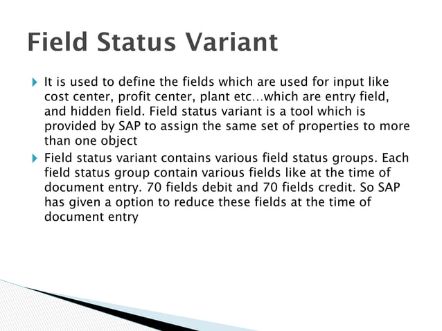 SAP FICO Enterprise Structure Notes for Beginners | PPTX