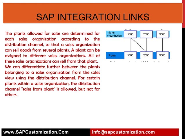 SAP Organization Structure | PPT | Sales | Business
