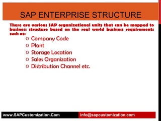 SAP Organization Structure | PPT