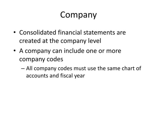 SAP FICO Overview | PPTX