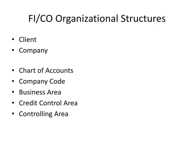 SAP FICO Overview | PPTX