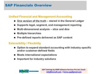 SAP FICO Overview | PDF | Email | Internet