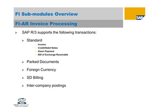 SAP FICO overview | PDF
