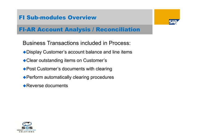 SAP FICO overview | PDF