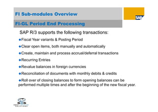 SAP FICO overview | PDF