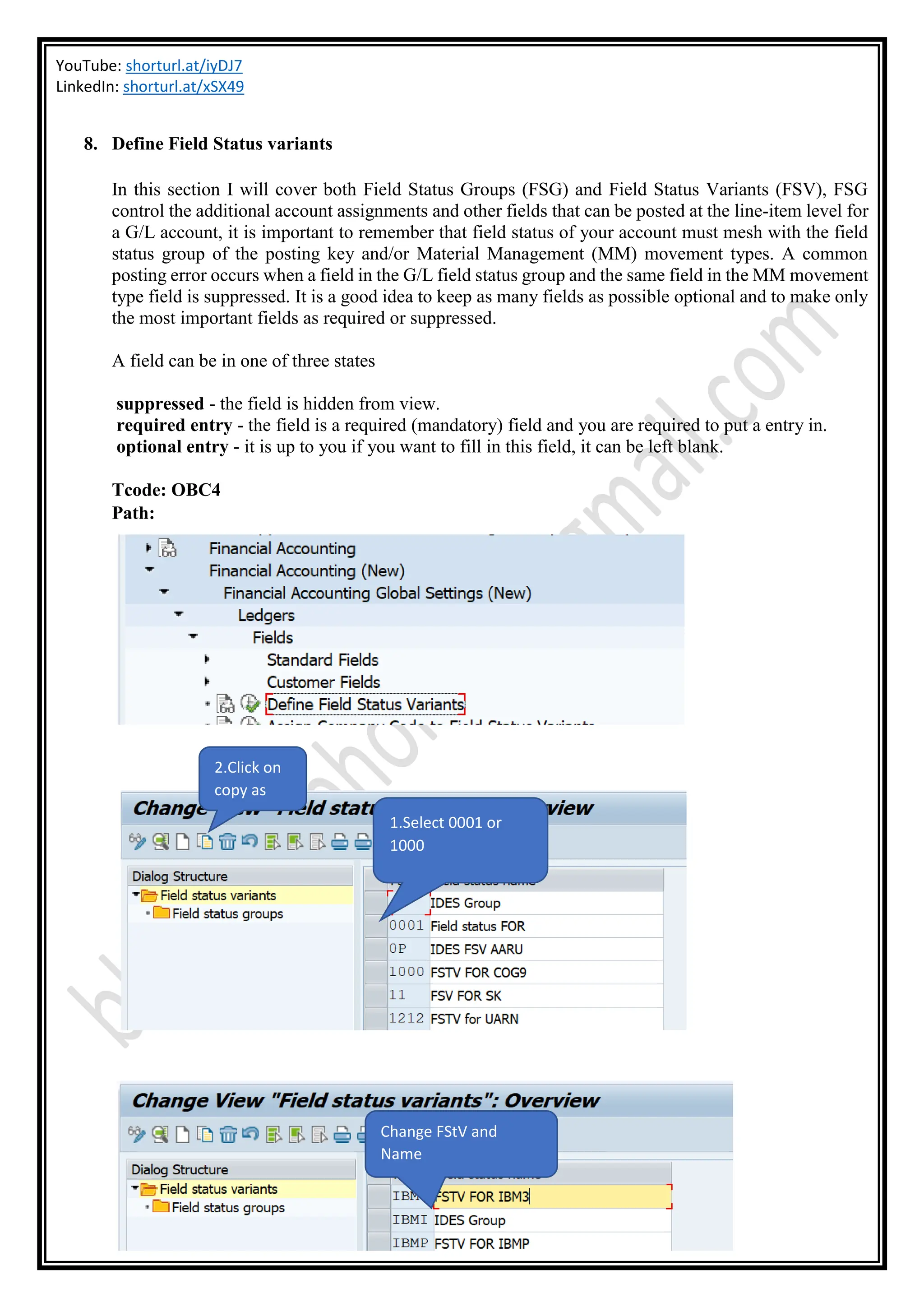 SAP FICO Configuration PDF Part 1| Financial accounting and controlling | PDF | Business ...