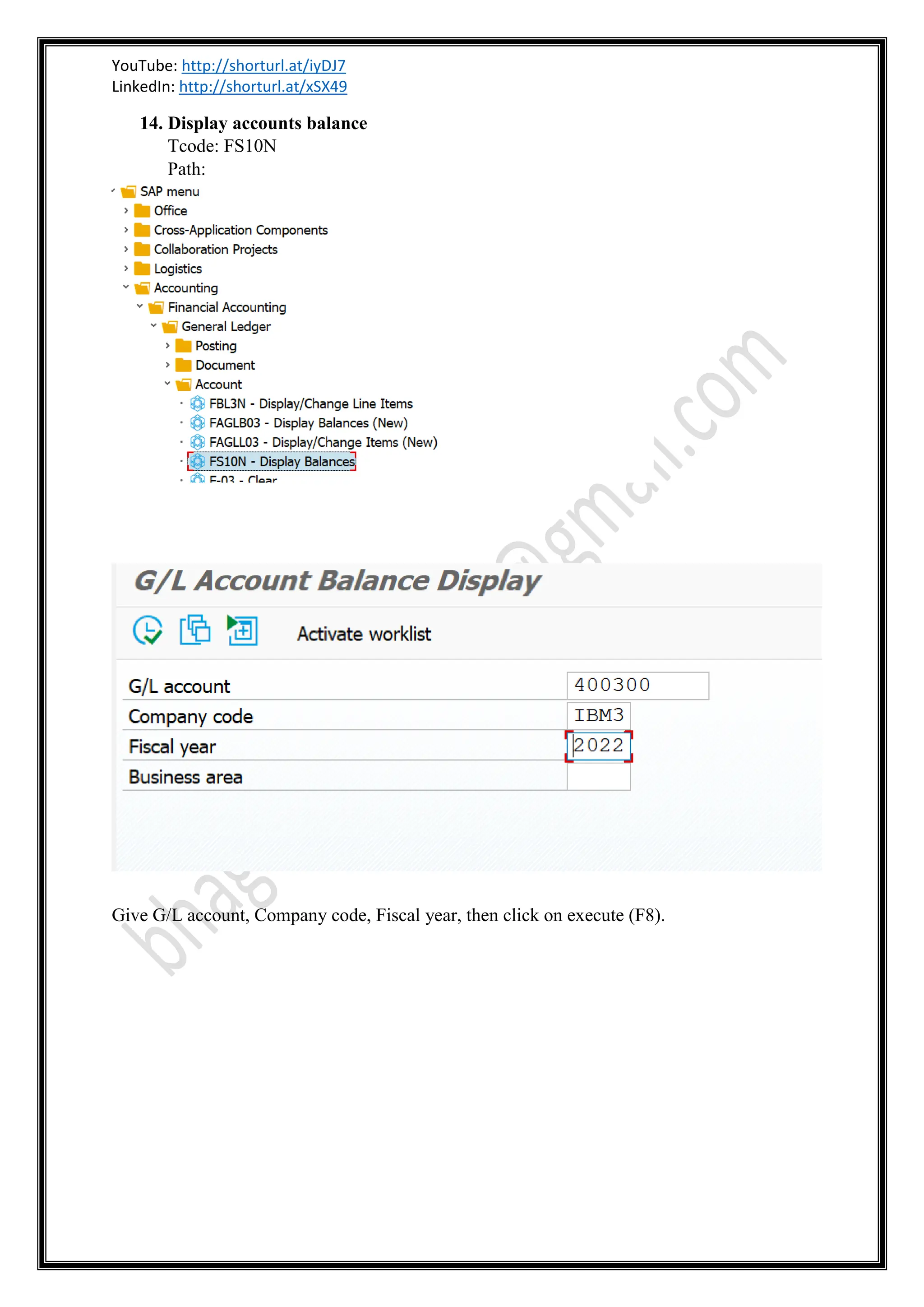 SAP FICO Configuration PDF Part 1| Financial accounting and controlling ...
