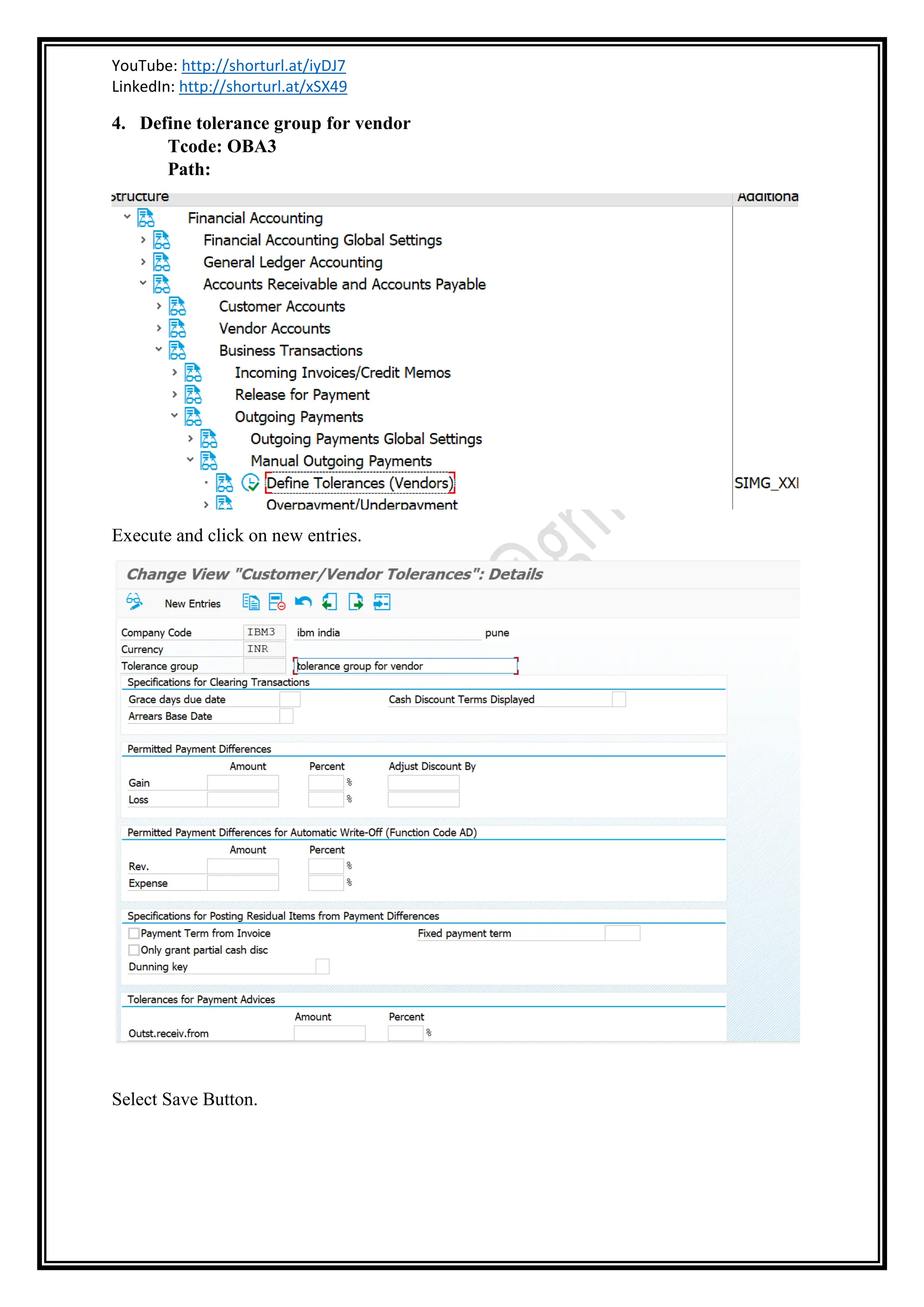 SAP FICO Configuration PDF Part 1| Financial accounting and controlling ...
