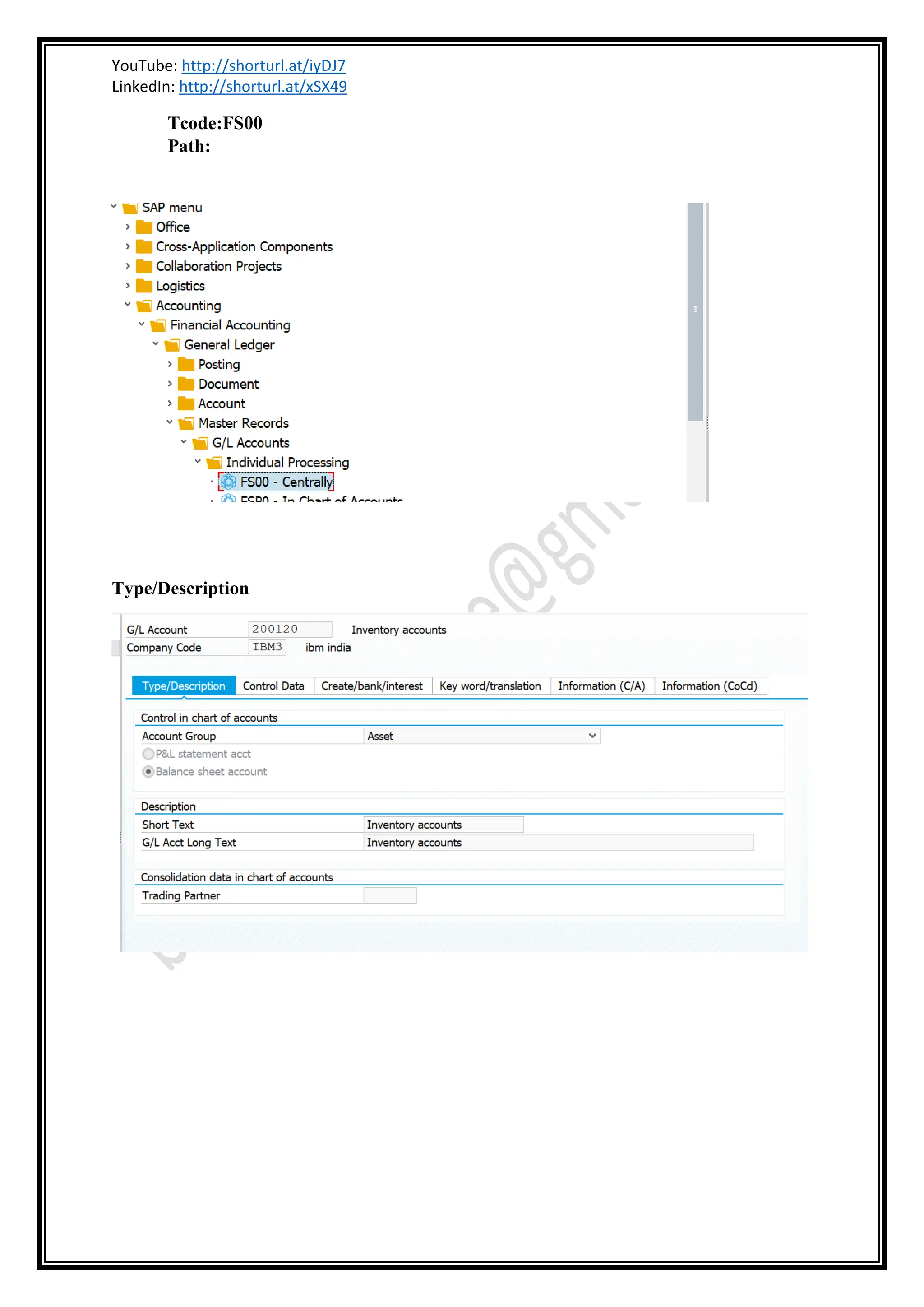 SAP FICO Configuration PDF Part 1| Financial accounting and controlling ...