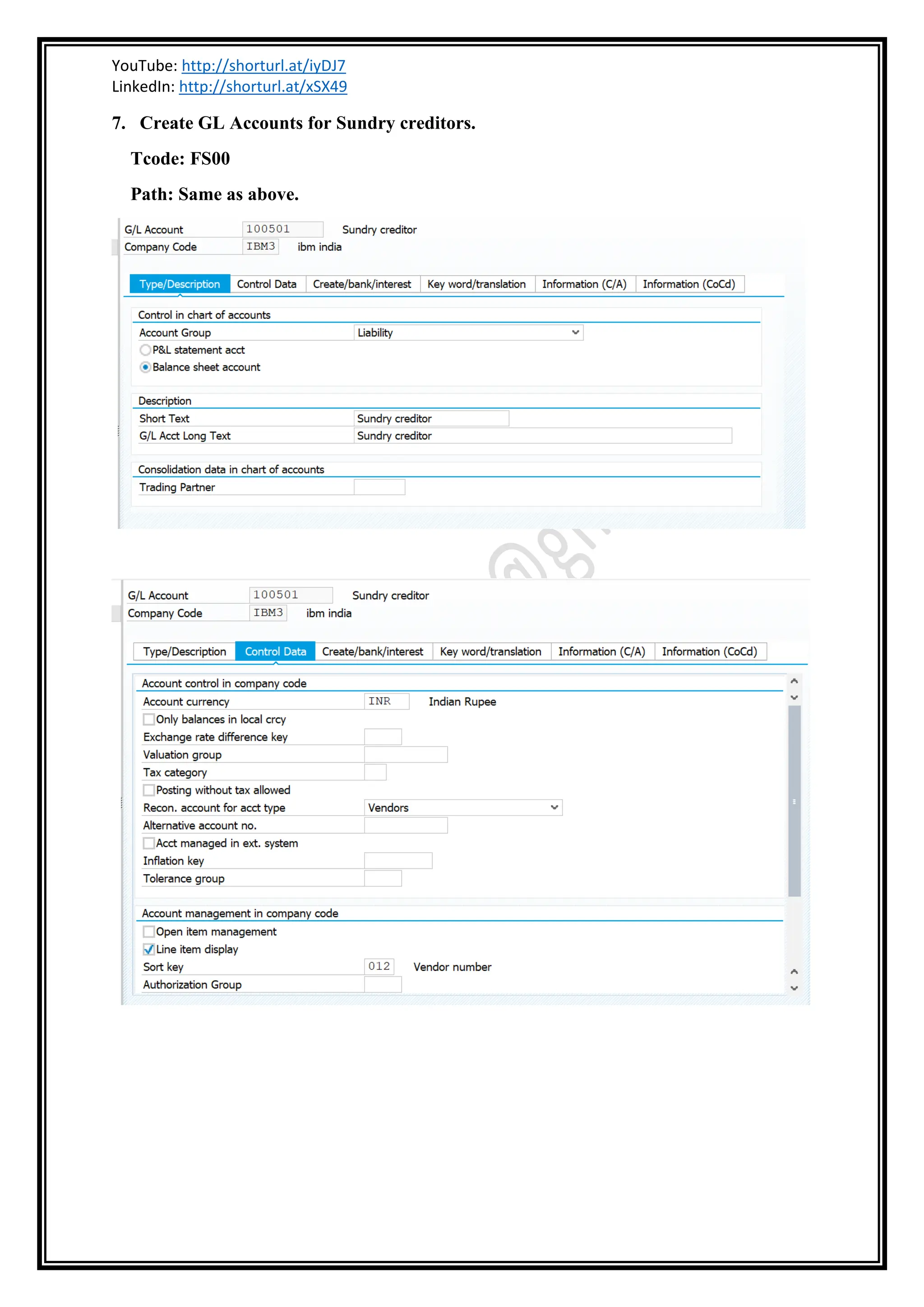 SAP FICO Configuration PDF Part 1| Financial accounting and controlling ...