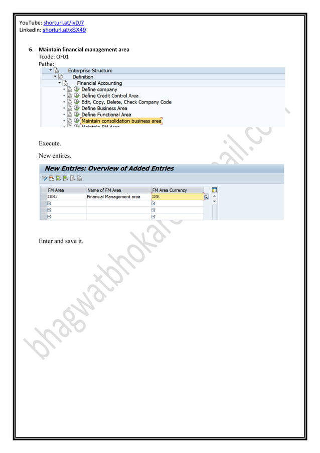 SAP FICO Configuration PDF Part 1| Financial accounting and controlling | PDF | Business ...