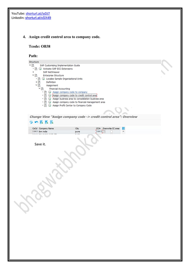 SAP FICO Configuration PDF Part 1| Financial accounting and controlling ...