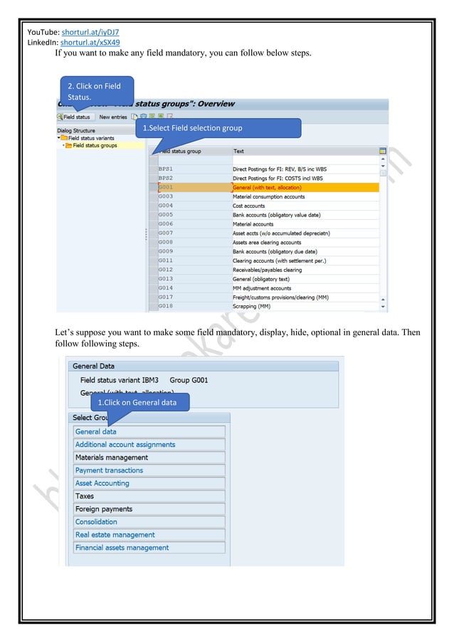 Sap Fico Configuration Pdf Part 1 Financial Accounting And Controlling Pdf Business