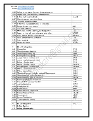 SAP FICO Configuration PDF Part 1| Financial accounting and controlling ...