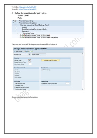 SAP FICO Configuration PDF Part 1| Financial accounting and controlling | PDF