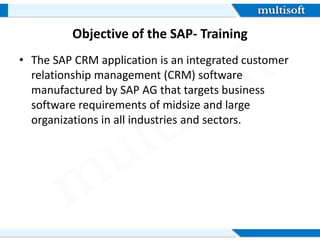 SAP FICO Training | PPTX