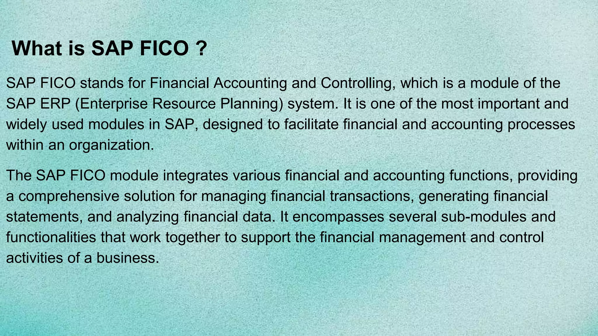 SAP FICO Training in Gurgaon.pptx