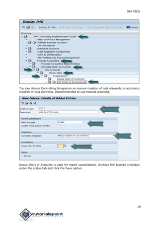 Sap fico tutorial v1 | PDF | Business Accounting & Finance | Business