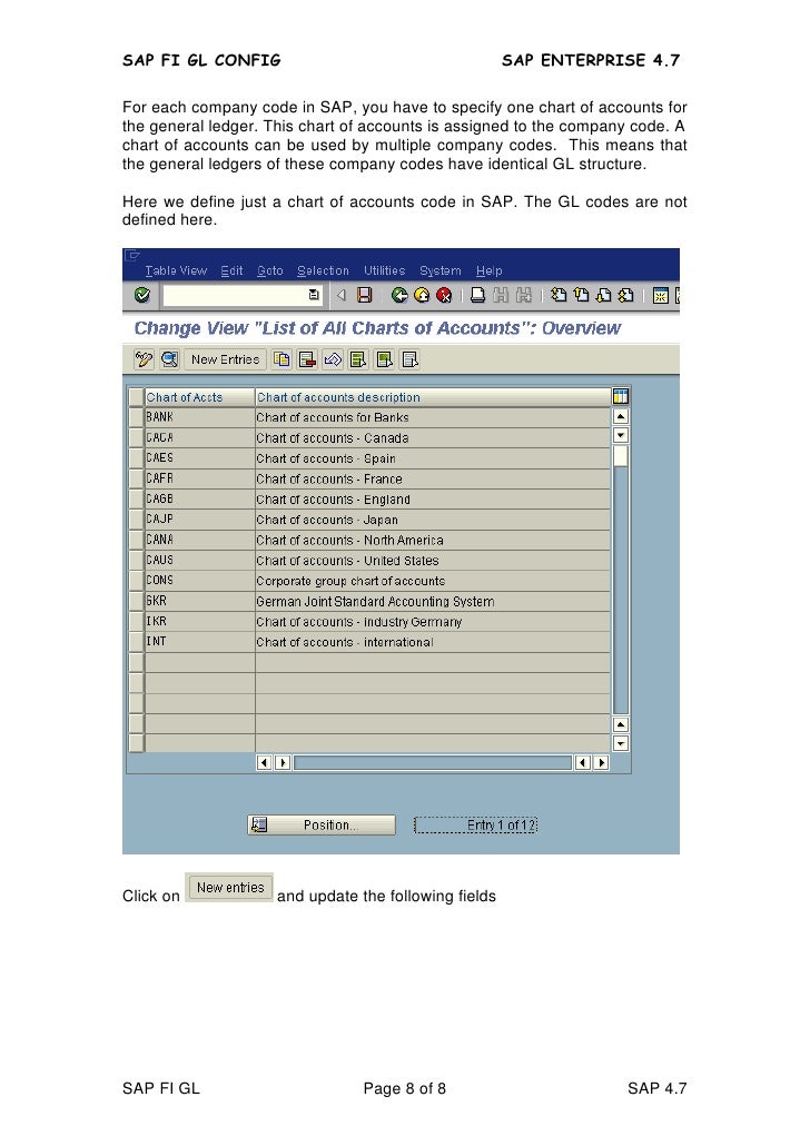 Sap fi gl_configuration