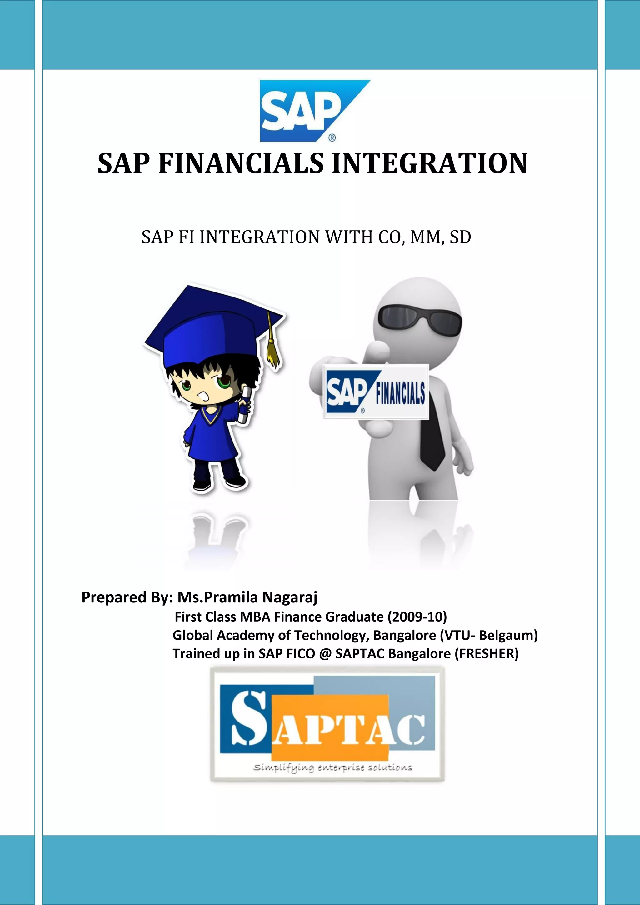Sap fi integration with other modules in sap fico | PDF