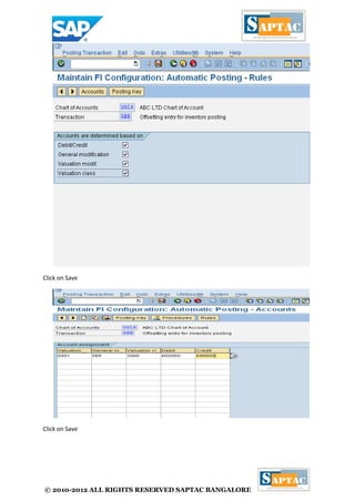 Sap fi integration with other modules in sap fico | PDF