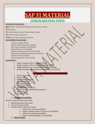 Sap fi material | DOCX | Desktop Publishing | Computer Software and Applications