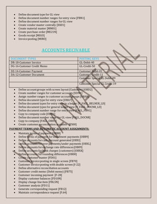 Sap fi material | DOCX | Desktop Publishing | Computer Software and ...