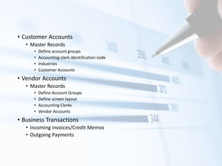 SAP FI Module | PPTX