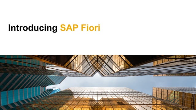 SAP S4HANA FIORI Overview for SAP FICO Module | PDF