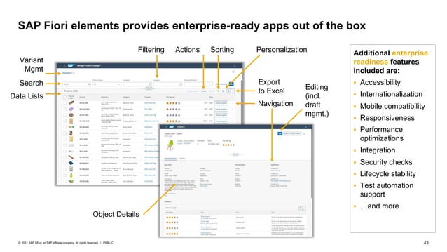 SAP S4HANA FIORI Overview for SAP FICO Module | PDF