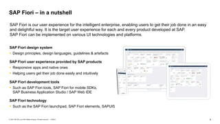 SAP S4HANA FIORI Overview for SAP FICO Module | PDF