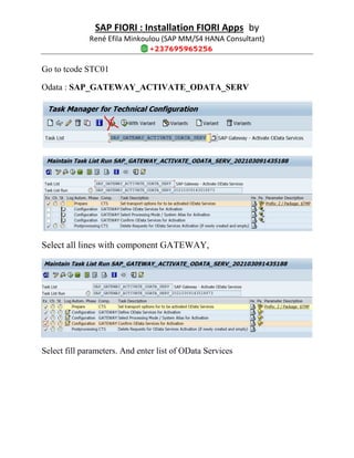 Sap fiori installation fiori apps | PDF