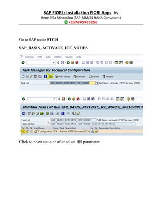 Sap fiori installation fiori apps | PDF