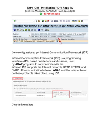 Sap fiori installation fiori apps | PDF